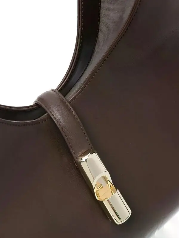Furla Logo-detail Leather Shoulder Bag