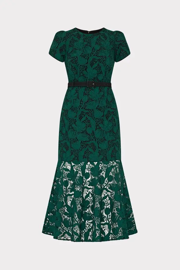 knee length dresses for ladies Kendra Embroidered Dress main image 1