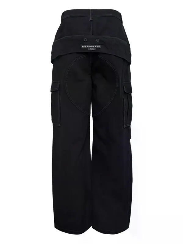 Andersson Bell Double-waist Cargo Jeans