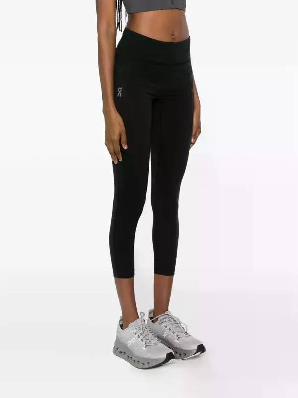 On Logo-print Performance Leggings