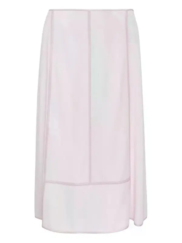 JIL SANDER Panelled Crepe A-line Skirt