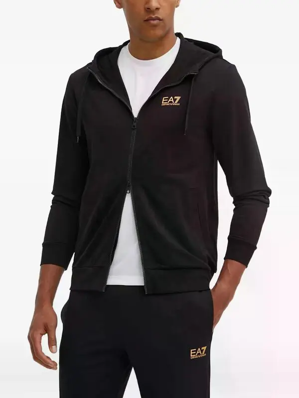 EA7 Hooded Zip Jumpsuit