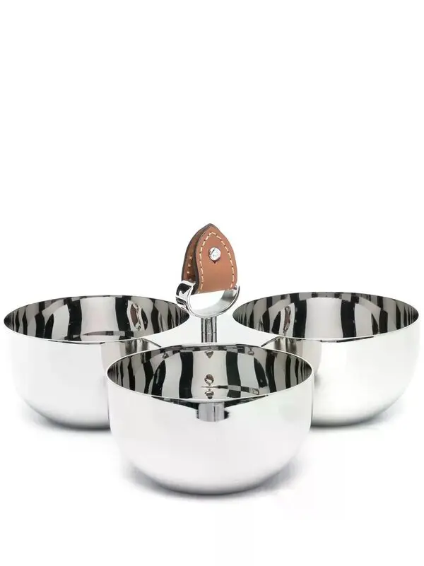 Ralph Lauren Wyatt Triple But Bowls - Silver