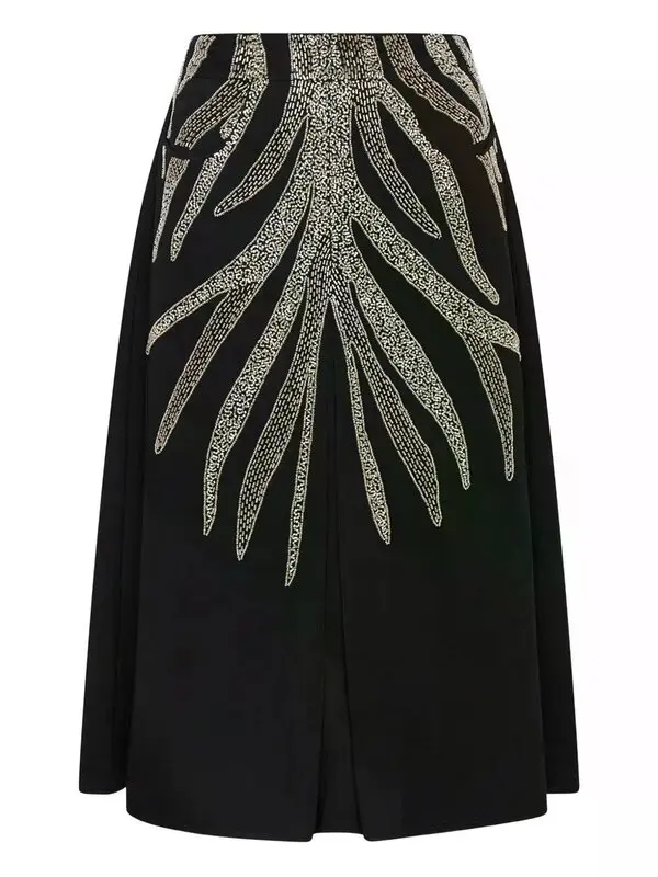 Malìparmi Pleated Midi Skirt