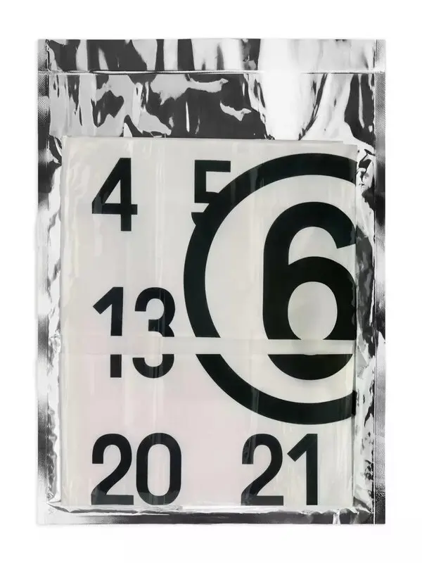 MAISON MARGIELA Spiga Capsule Numbers-print Scarf
