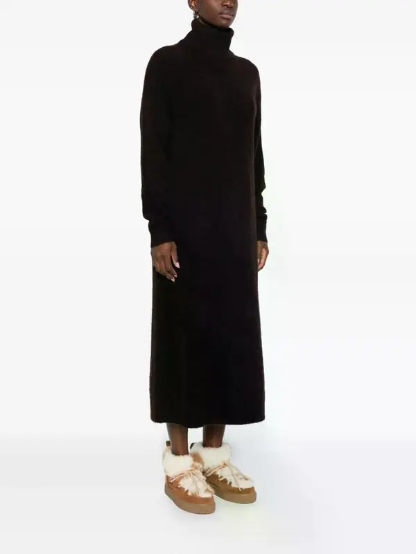 6397 Roll-neck Midi Dress
