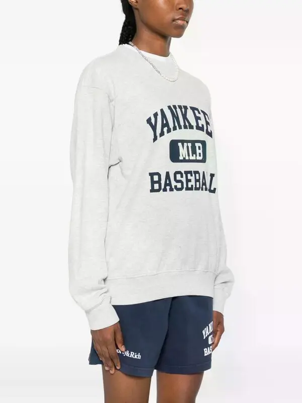 SPORTY & RICH Yankees Mlb Baseball" Sweatshirt