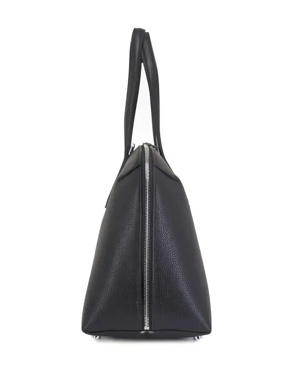 TOTEME Top-handle Zipped Tote Bag - Black