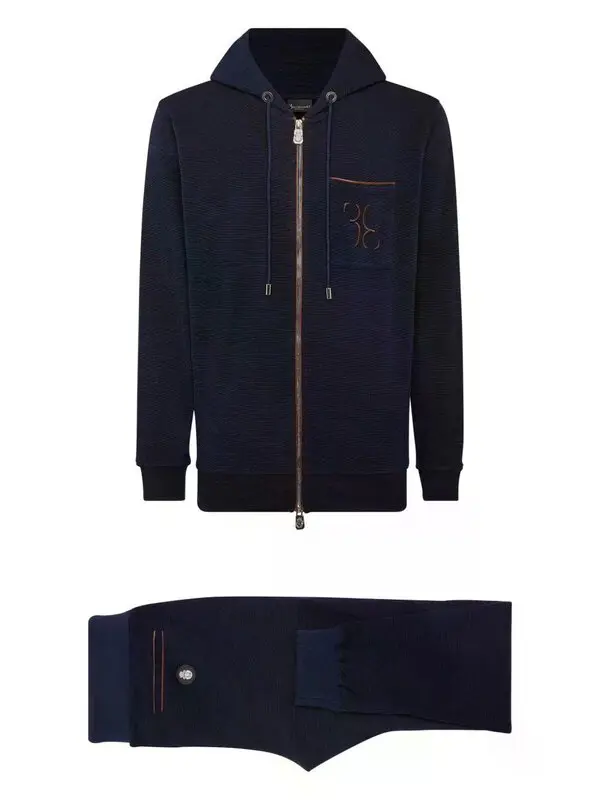 BILLIONAIRE Logo-embroidered Tracksuit