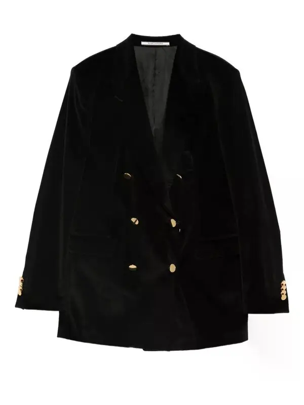 Tagliatore Velvet Double-breasted Blazer