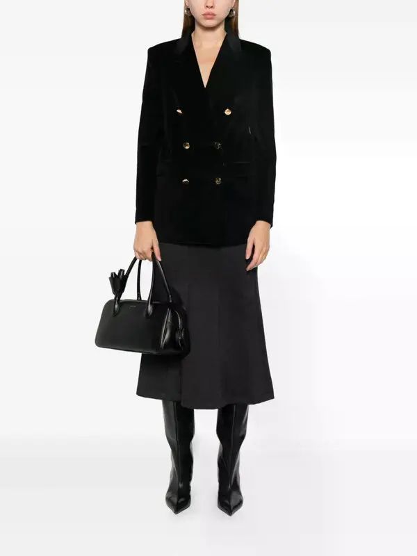 Tagliatore Velvet Double-breasted Blazer