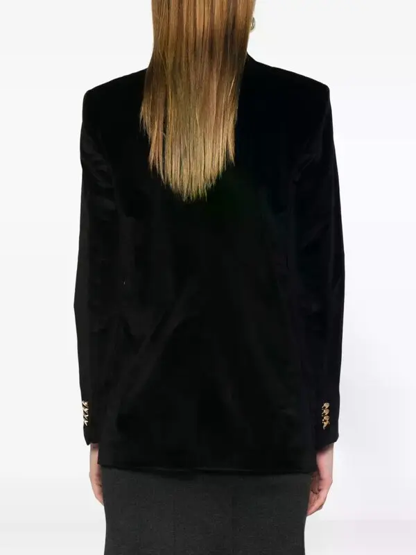 Tagliatore Velvet Double-breasted Blazer