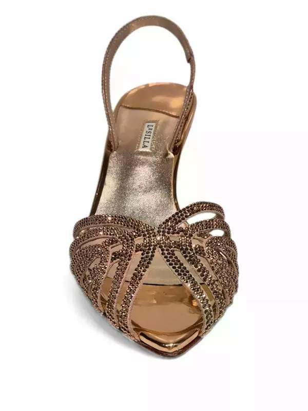 LE SILLA 60mm Leather Heeled Sandals