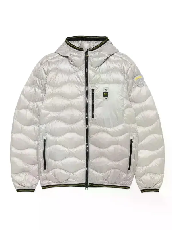 BLAUER. Quilted Hooded Jacket