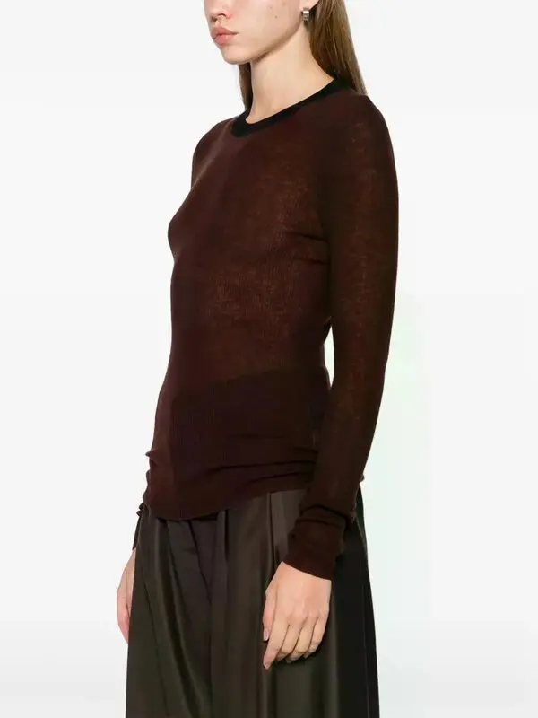 6397 Stripe-detail Jumper