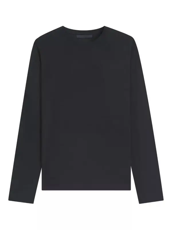 BOSS Long-sleeve Crew-neck T-shirt - Black