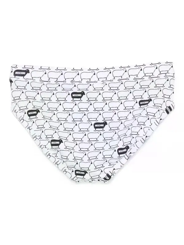 Moschino Sheep-print Briefs
