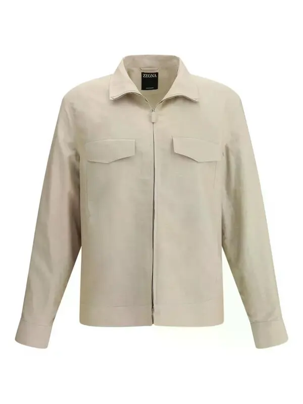 Zegna Zip-fastening Shirt Jacket