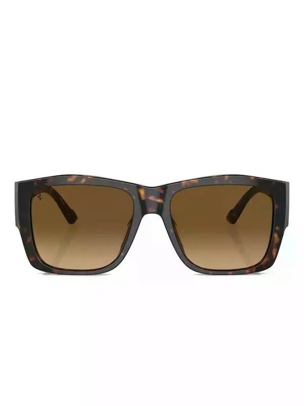 FERRARI Square Frame Sunglasses - Brown