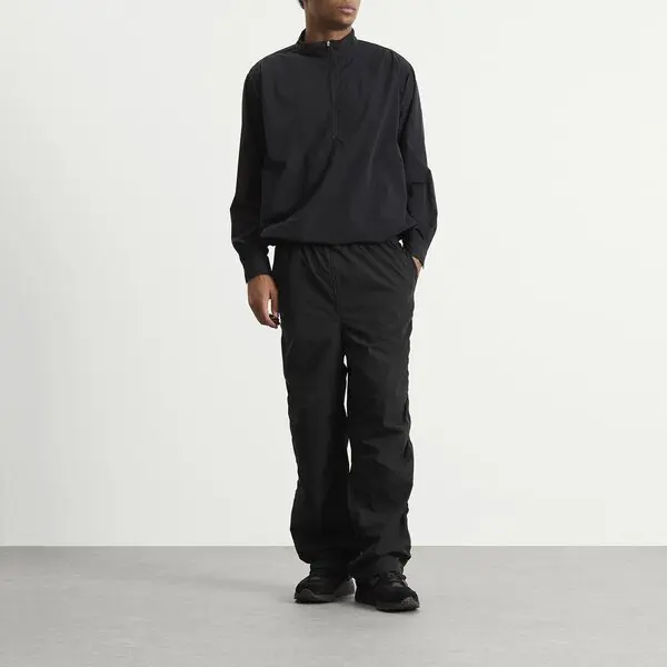 BEAMS Puckering Easy Trousers - Black