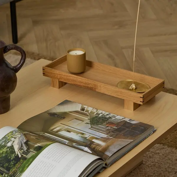 FERM LIVING Bon Wooden Tray Small