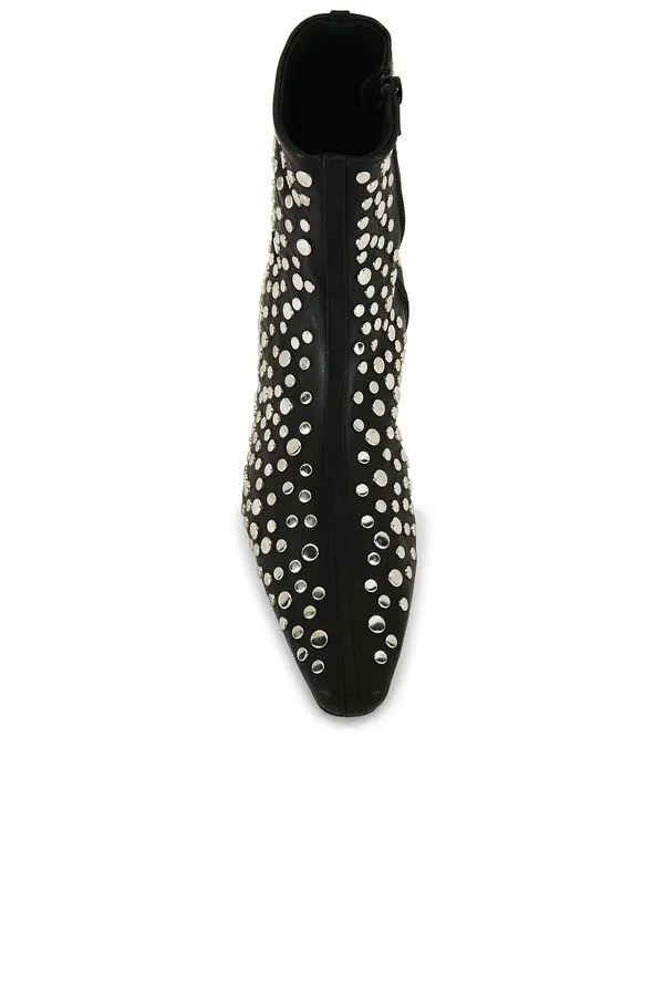 Staud Wally Flat Ankle Boot - Rivets