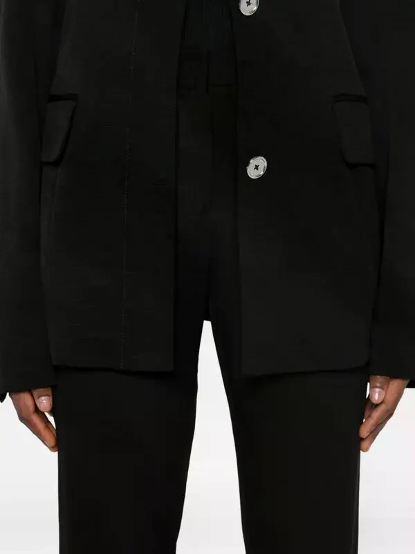 TOTEME Low-waist Slim Trousers - Black