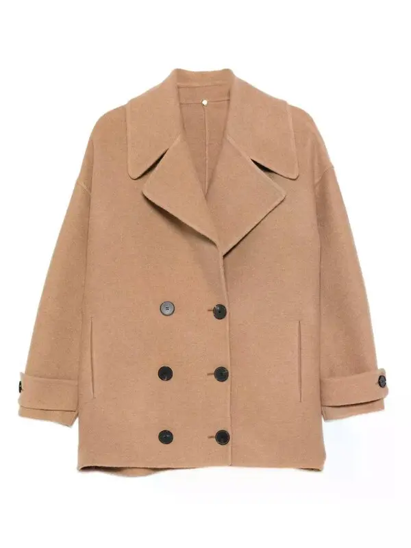 N8 Double-breasted Felted Coat