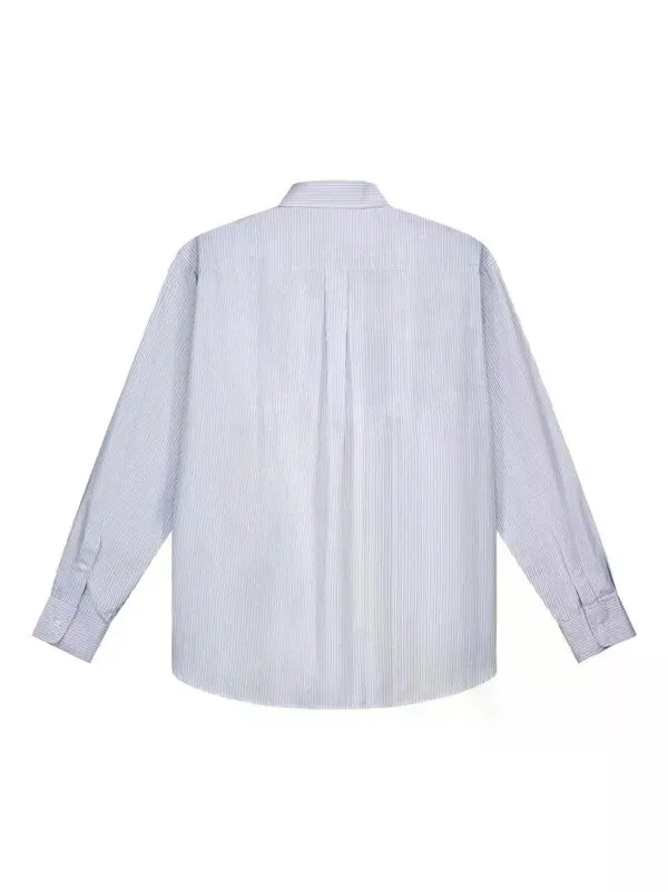 ARTE ANTWERP Striped Logo-print Shirt