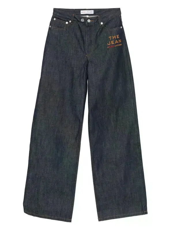 A.p.c. X Marc Jacobs Logo-embroidered Jeans