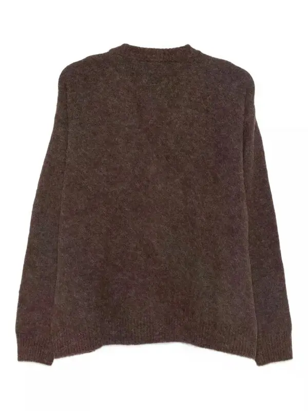 AMISH SUPPLIES V-neck Buttoned Cardigan