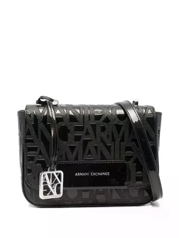 Armani Exchange Logo-embossed Satchel