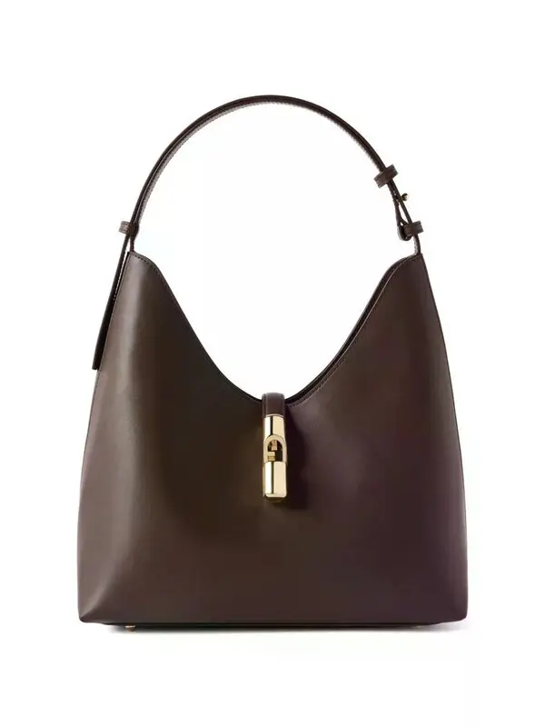 Furla Logo-detail Leather Shoulder Bag