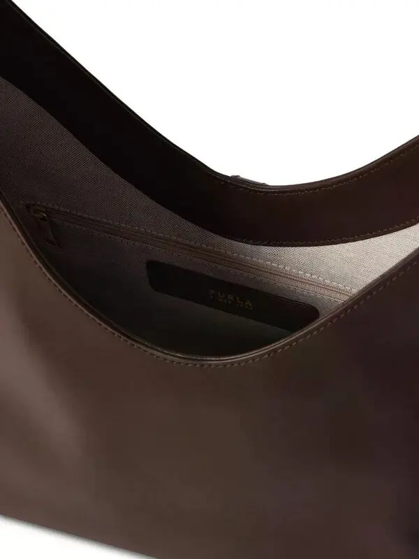 Furla Logo-detail Leather Shoulder Bag