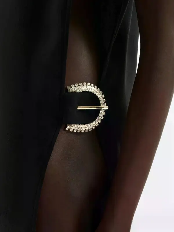 TALLER MARMO Michela Ring-detail Midi Dress