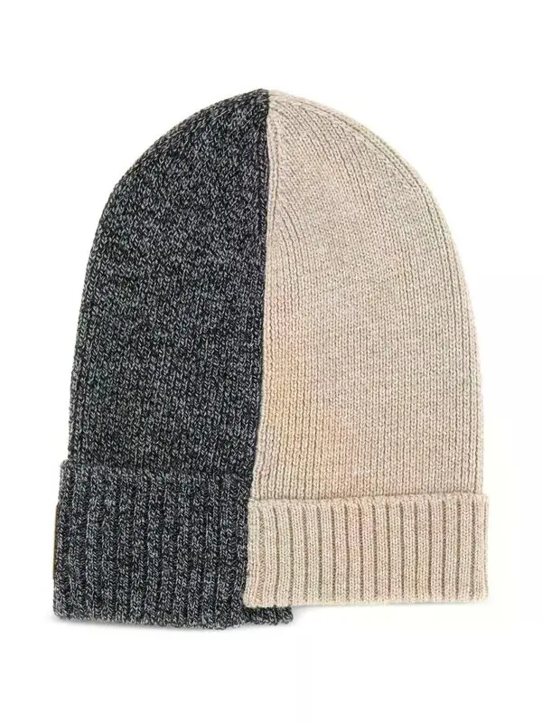 Moschino Wool Ribbed Beanie