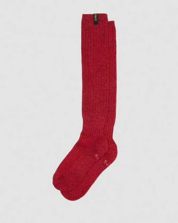 Dr. Martens Warmwair Organic Cotton Blend Socks - Red