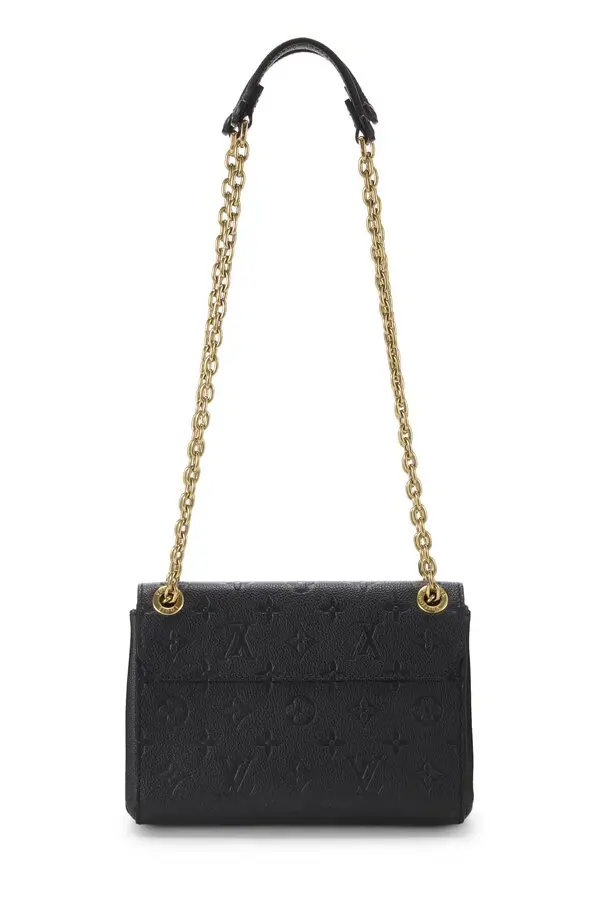 LOUIS VUITTON Empreinte Leather Vavin Nm - Black