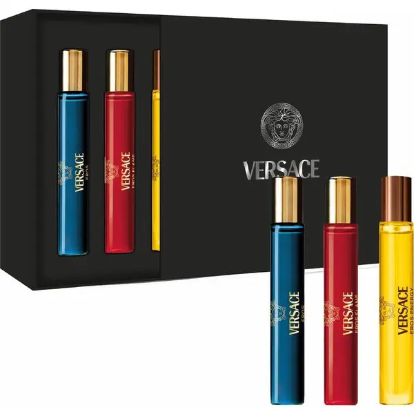 Versace Eros 3-piece Fragrance Collection $111 Value - No Color