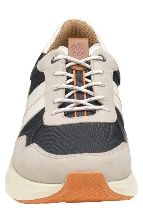 Johnston & Murphy Declan Waterproof Sneaker - Beige Multi Waterproof Suede