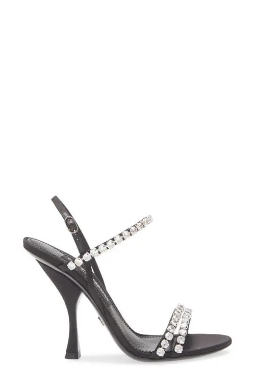 Dolce & Gabbana Crystal Strap Sandal