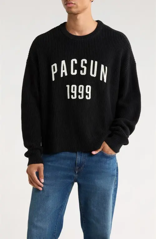 PACSUN Oversized Cotton Sweater