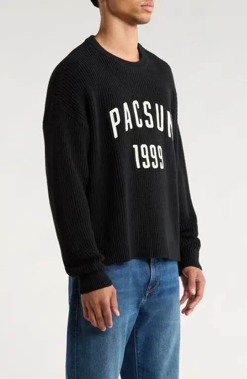PACSUN Oversized Cotton Sweater