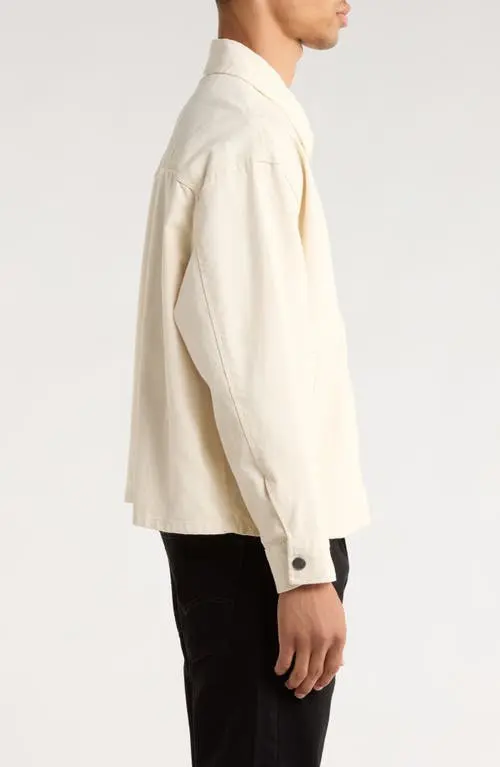 PACSUN Artifacts In Motion Cropped Cotton Jacket