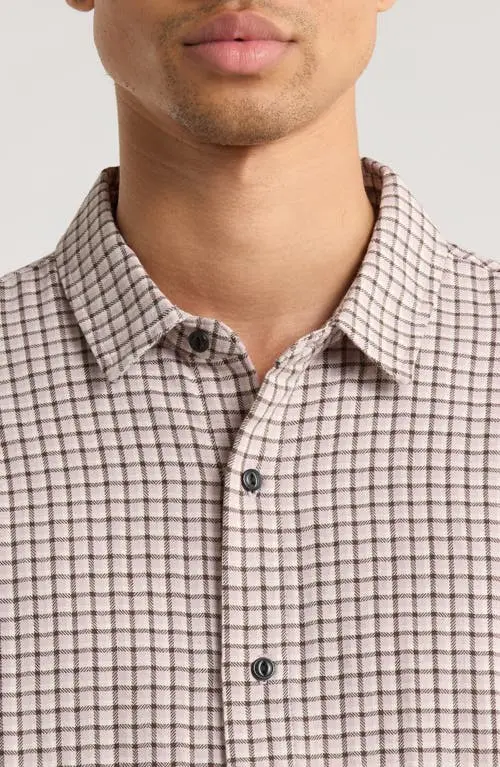 PACSUN Microplaid Button-up Shirt
