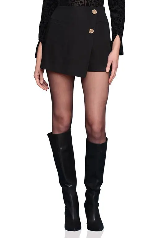 Avec Les Filles Button Detail Skort