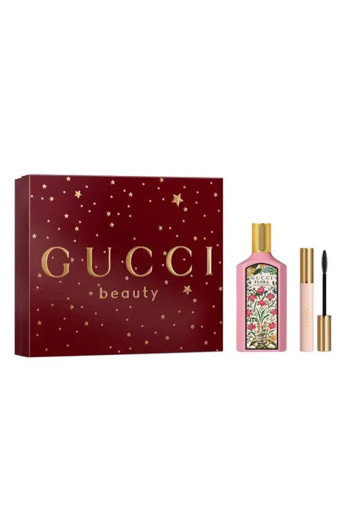 Gucci Flora Gorgeous Gardenia Eau De Parfum Set $217 Value - No Color