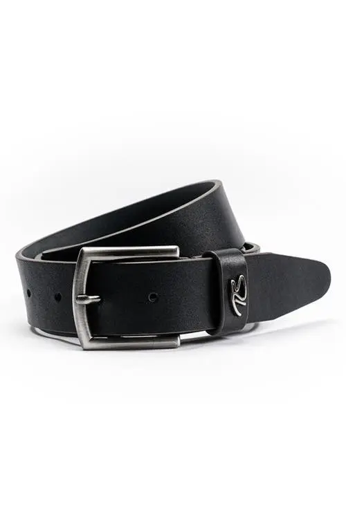 Robert Barakett York Leather Belt - Black