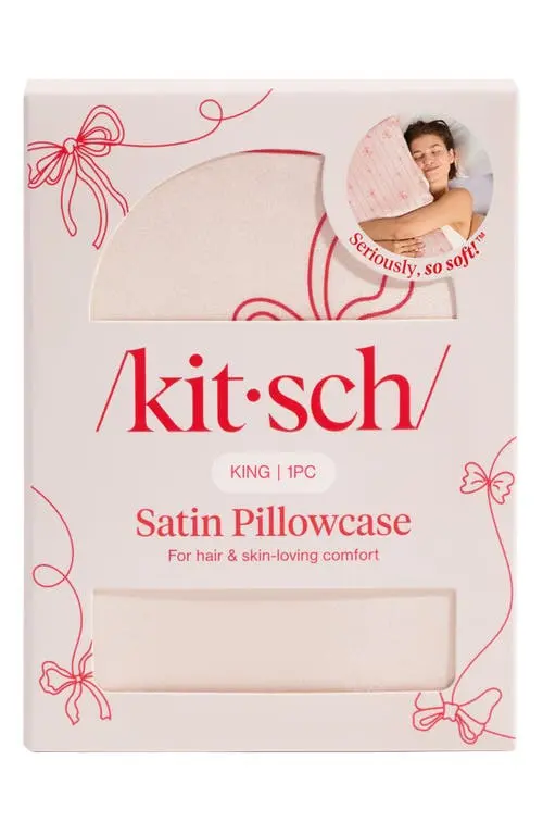 KITSCH King Satin Pillowcase