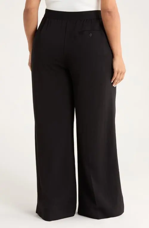 Nordstrom Pintuck Straight Leg Trousers
